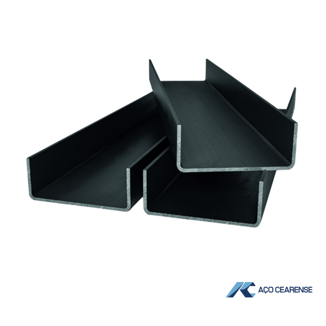 PERFIL U SIMPLES 3 X 3/16 (4.75MM) - AC